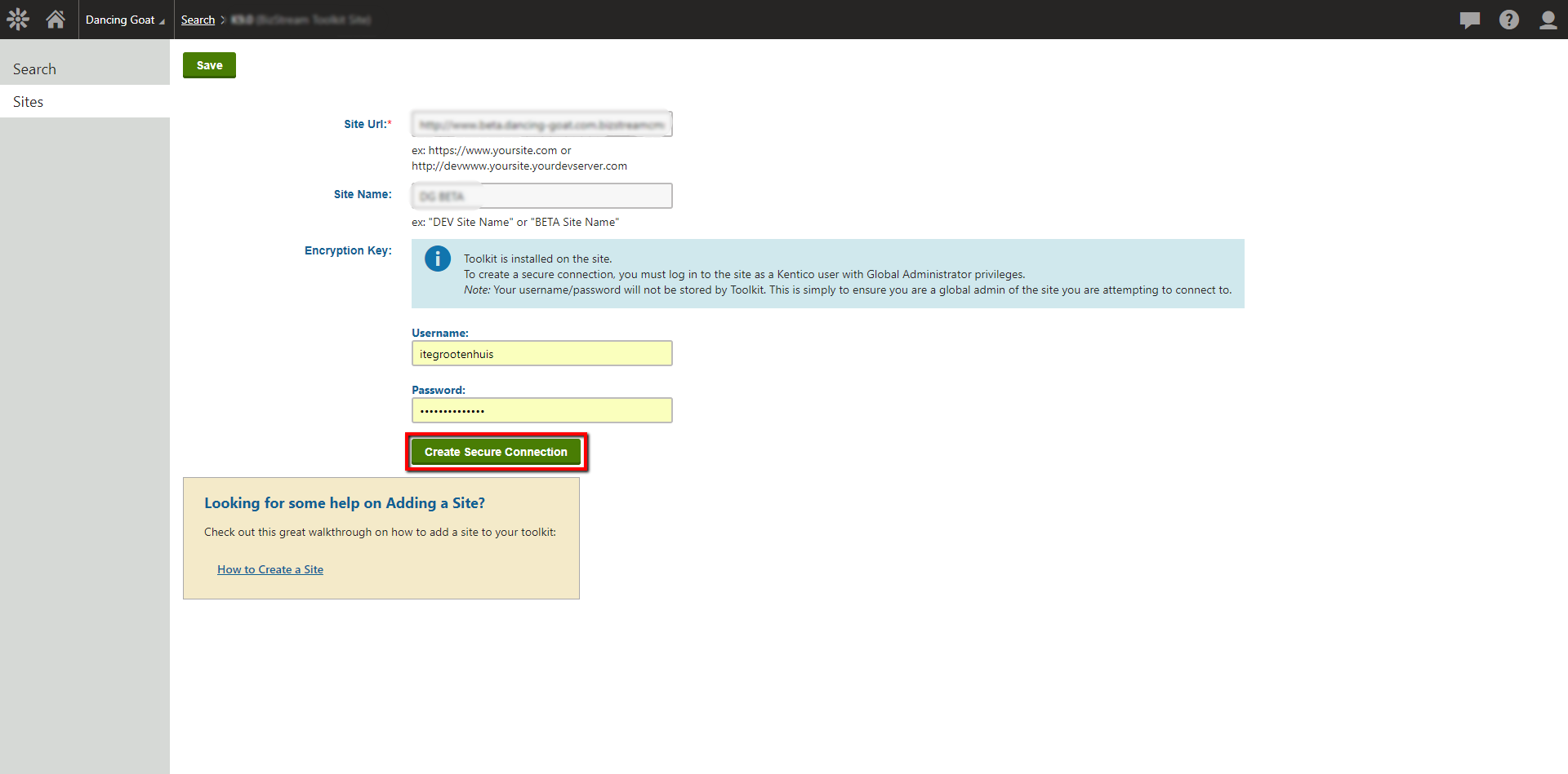 Create Secure Connection Part 3 Toolkit For Kentico Extensions To Make Working With Kentico